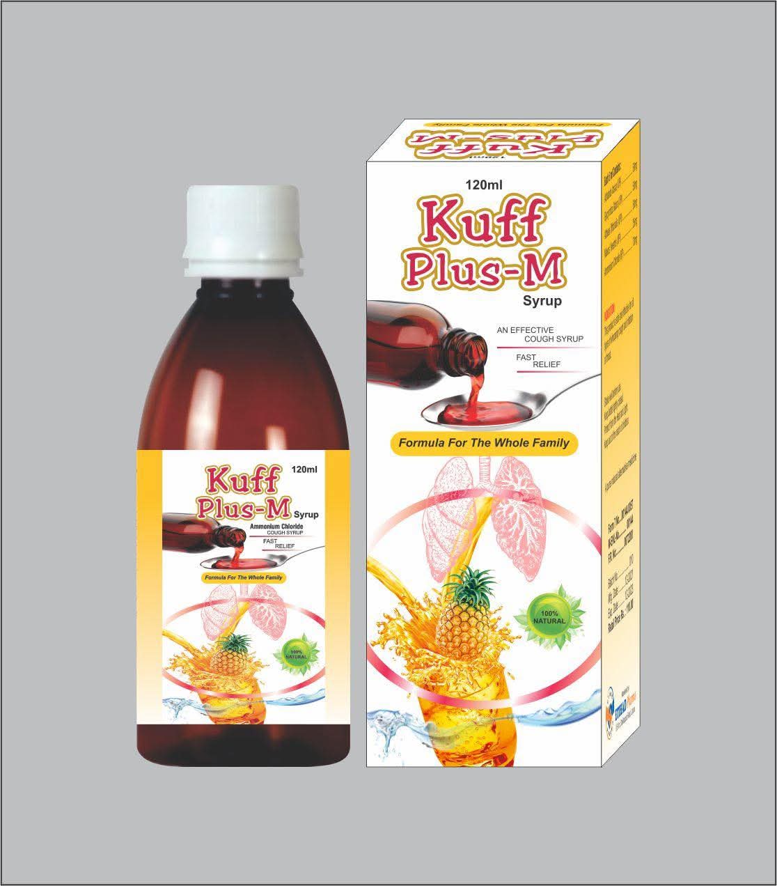 Kuff Plus-M (Cough Syrup) – Etihad Pharma